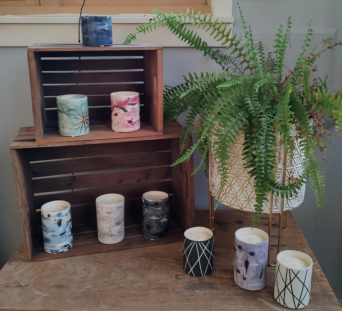 Poured Candles – Tabbatha Henry